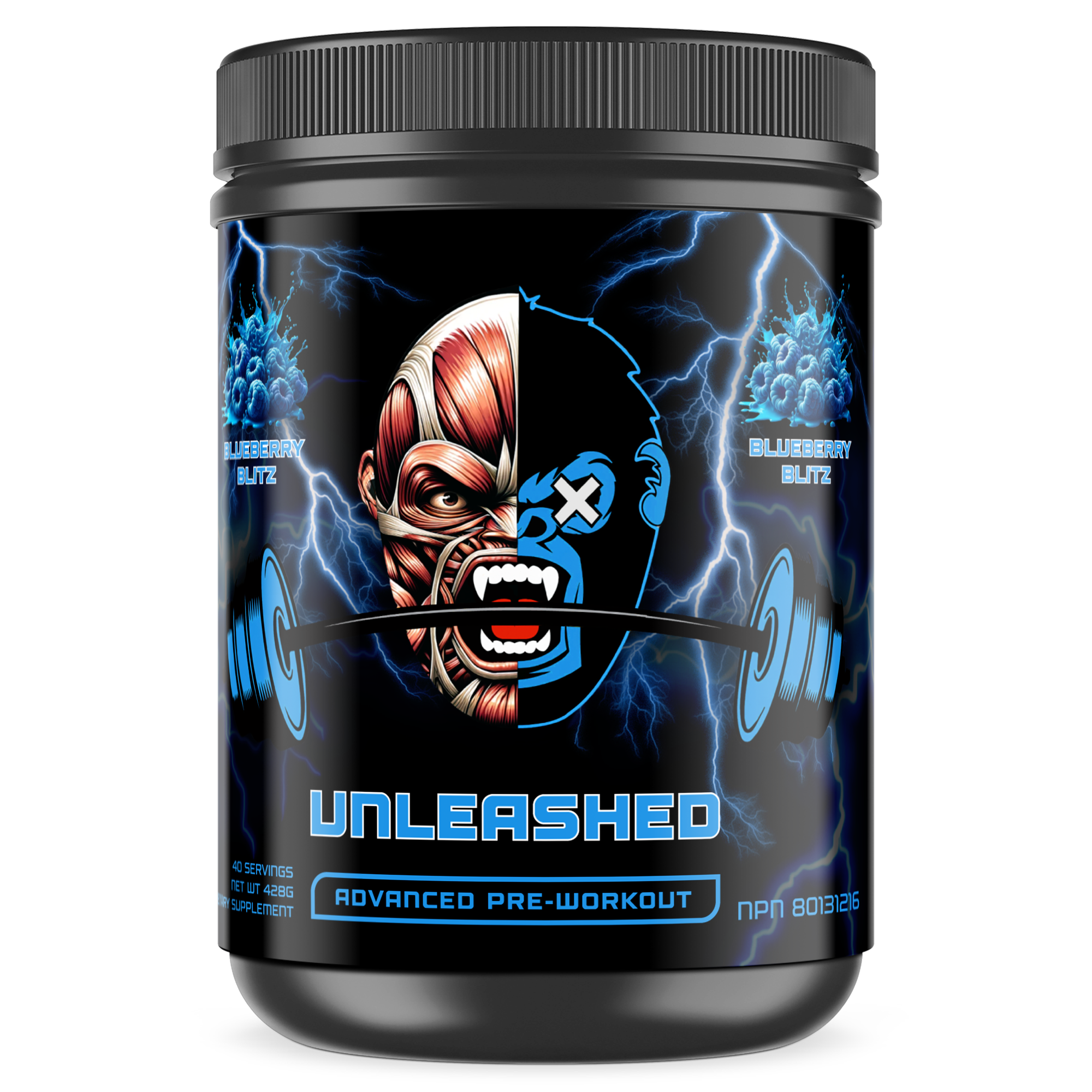UNLEASHED Pre-Workout (Blueberry Blitz) | Ape-X Global